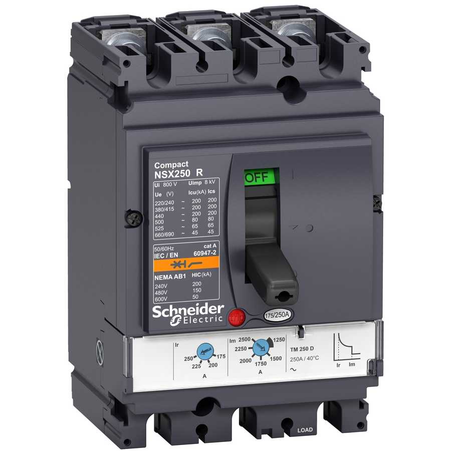 Schneider Electric LV433470 Nsx160 R Tm 125D 45Ka 690V 3P - Sigorta